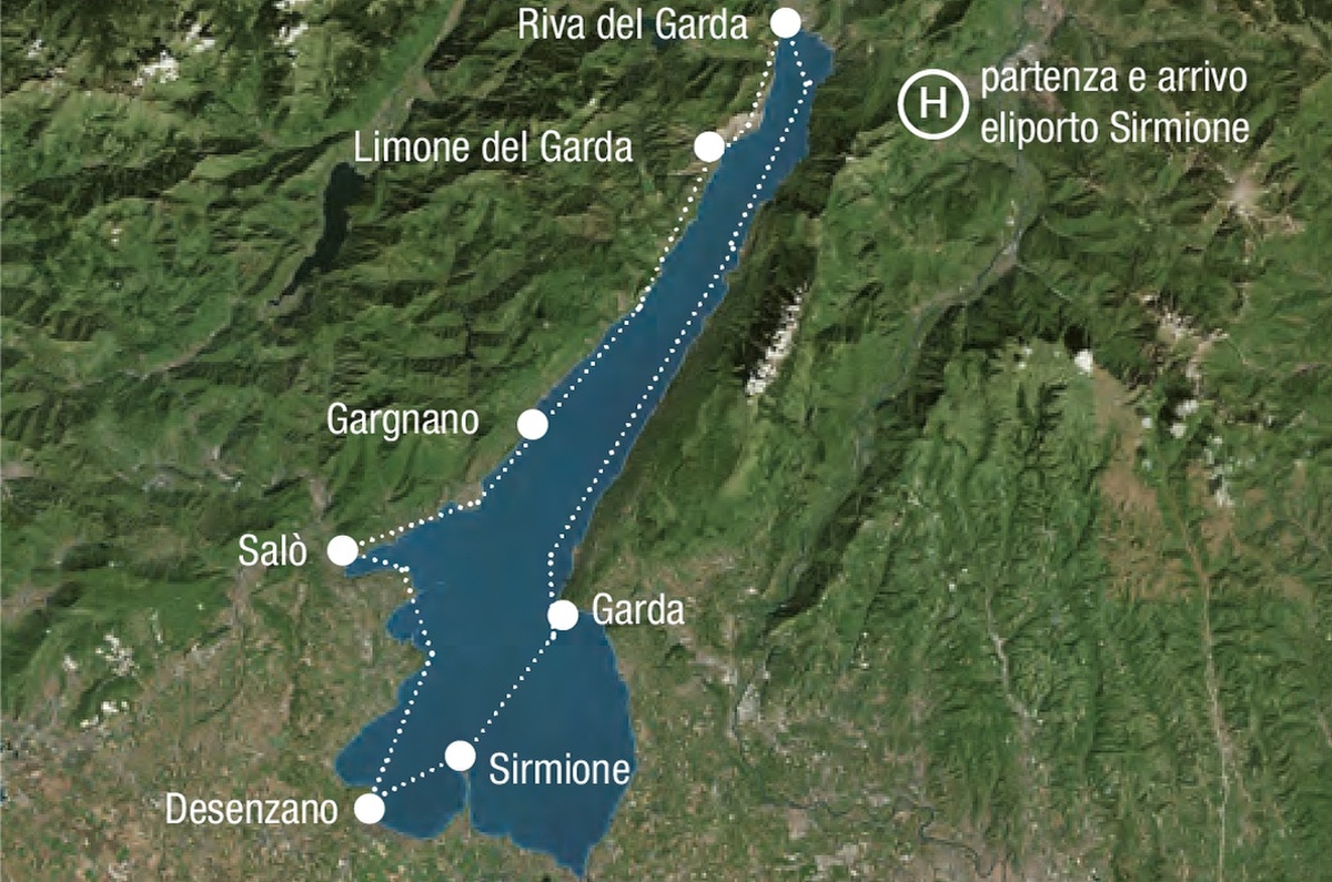 Garda Helicopter Tour - ELIMAST Helicopter Service